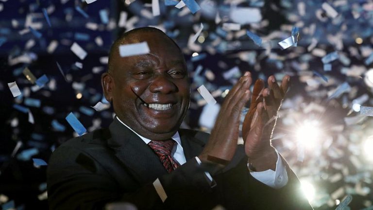 South Africa’s ANC celebrates victory, vows to tackle ANC corruption ...